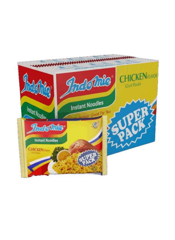 Indomie Chicken Flavor (Super Pack) 120g x 40 – Pally Shop